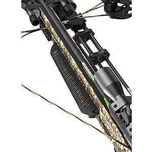 Barnett Whitetail Hunter Crossbow, with 4x32mm Multi-Reticle Scope, 2 Arrows, Lightweight Quiver, STR without Crank Device