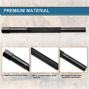Primary Drive Clutch Puller compatible with Polaris All Models: RZR, Ranger, Sportsman, General, Scrambler, Worker, Xpedition, Trail Boss (Refer to Fitment) - ATV, UTV, Snowmobiles - Replaces 2870506
