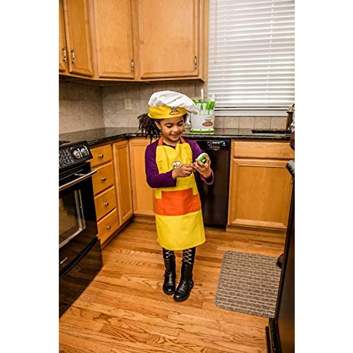 Curious Chef 60-Minute Kitchen Timer for Kids, Dishwasher Safe, Made with BPA-Free Plastic, Real Kitchen Tool