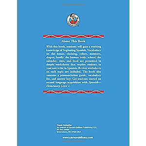 Learn-A-Language Books Spanish, Grade 1