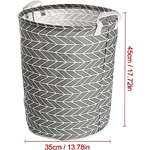 Laundry Baskets Collapsible Hamper Canvas Fabric Laundry Hamperfor Toy Organizer Bins Gift Baskets Bedroom Clothes Nursery s Boys Black Closet Storage Solutions