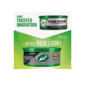Turtle Wax T-241A Polishing Compound & Scratch Remover - 10.5 oz. , White