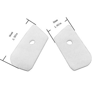 ZYAMY 2pcs 530150253 Air Filters For 124L 125L 128L Trimmer Garden Tool Parts