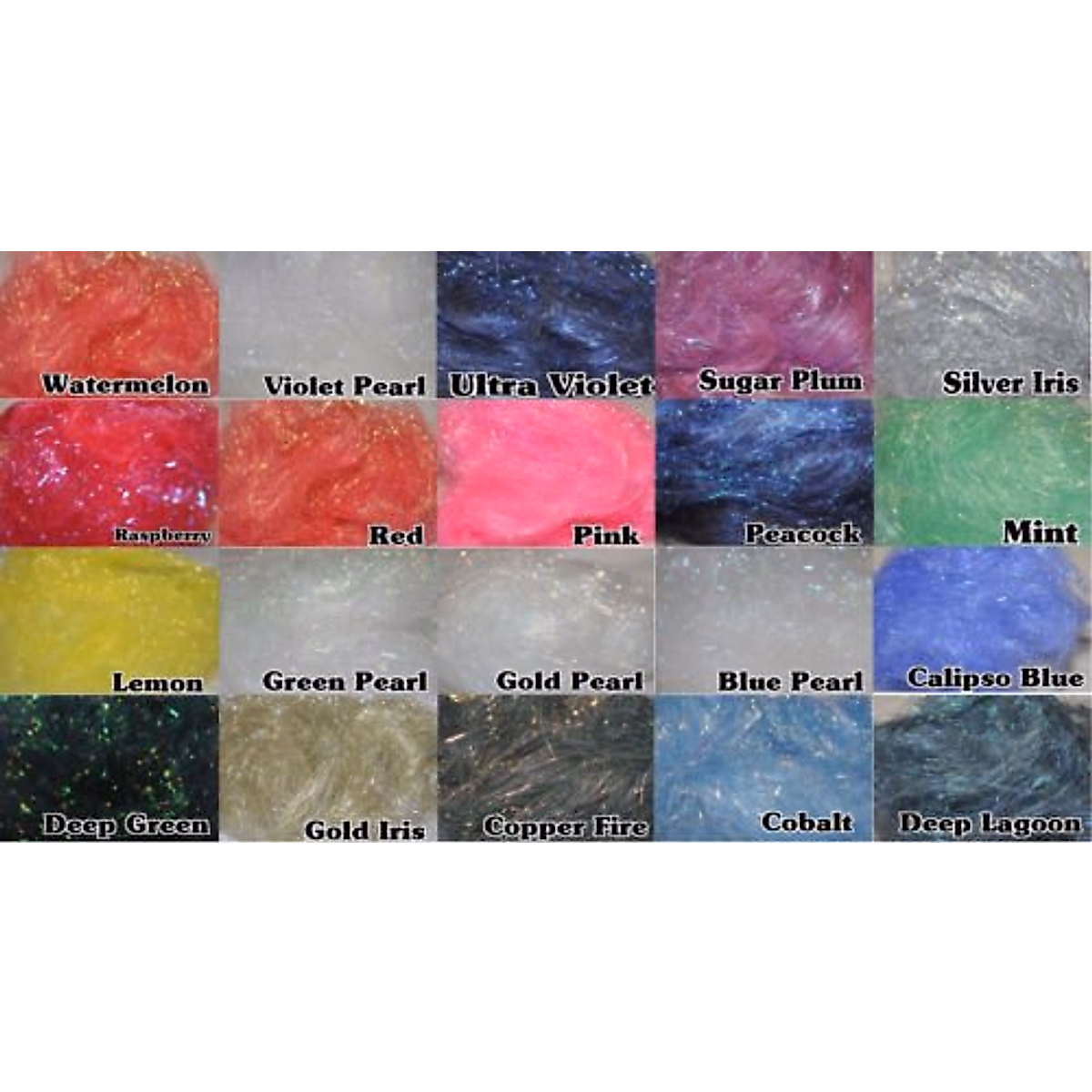 Angelina Fibres - Black Sparkle