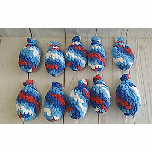 Crochet Reusable Water Balloons RWB, handmade JeannieLD Crochet - Multiple quantities to choose from