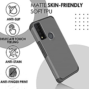 HRWireless Compatible for TCL 30 XE 5G CaseSeries with Premium Original Minimalistic Design for Shock Absorption, Accidental Drops, Scratches, Heavy Duty Cover
