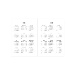 Letts of London, 22-082068 Cheetah A6 Week to View 2022 Diary - Peach