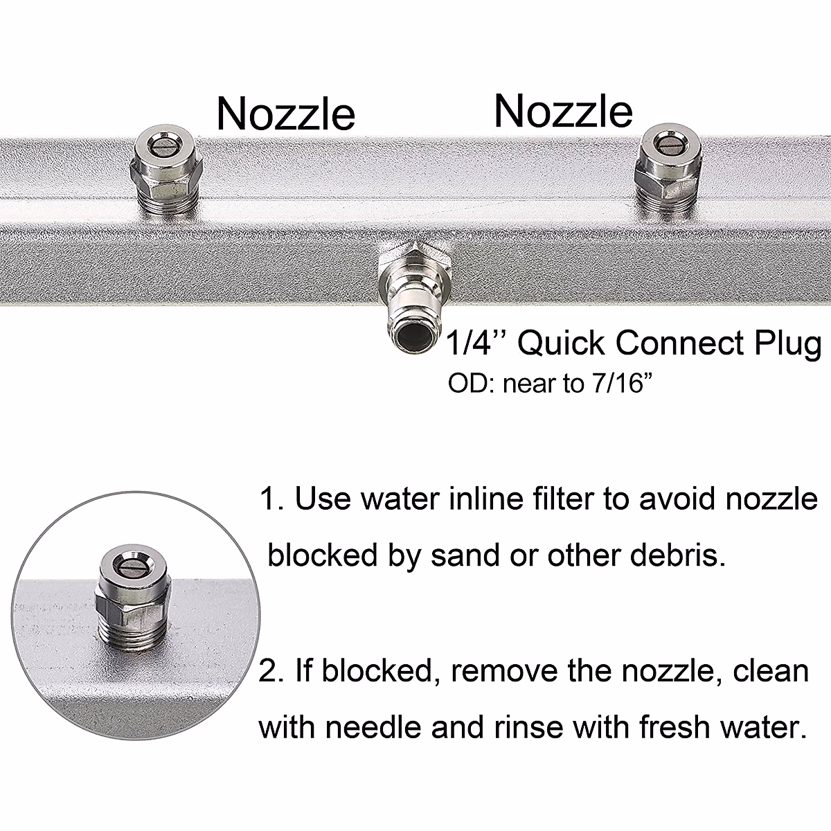 M MINGLE 14'' Pressure Washer Surface Cleaner Attachment, Pressure Washer Undercarriage Cleaner, Under Car Wash