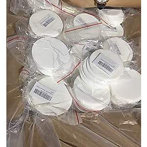 12 Synthetic Filter Discs 90mm for a Buchner Funnel and Cut Them fit"Wide Mouth" Size Used for Mushroom Cultivation