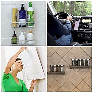 Bell+Howell Alientape Nano Double Sided Tape, Multipurpose Removable Adhesive Transparent Grip Mounting Tape Washable Strong Sticky Heavy Duty for Carpet Photo Frame Poster Décor As Seen On TV