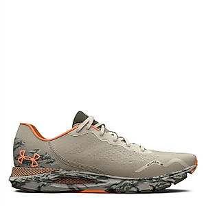 Under Armour Women's HOVR Sonic 6 Camo, (100) Summit White/Summit White/Orange Tropic, 9, US
