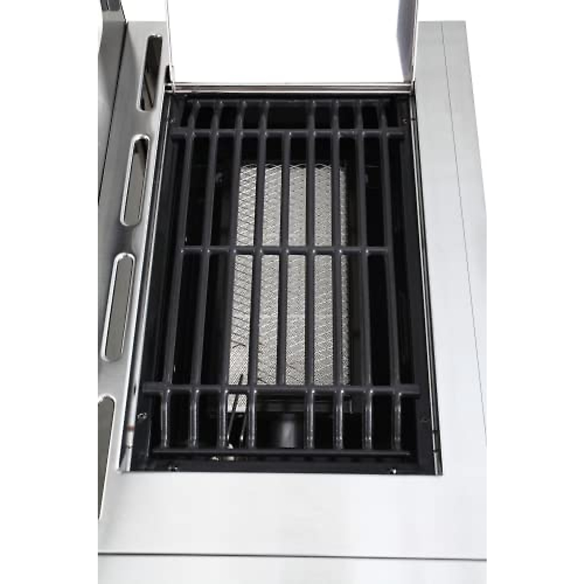 KitchenAid 3-Burner 51,000 BTU Stainless Steel Propane Gas Grill with Infrared Side Burner and Cabinet