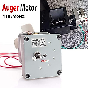 Unidanho Auger Motor for Traeger Grill Models, Pit Boss Wood Pellet Grills, Auger Drive Motor Kit Barbecue Grill Replacement Parts for Z Grills and Camp Chef Pellet Stoves Smoker ect
