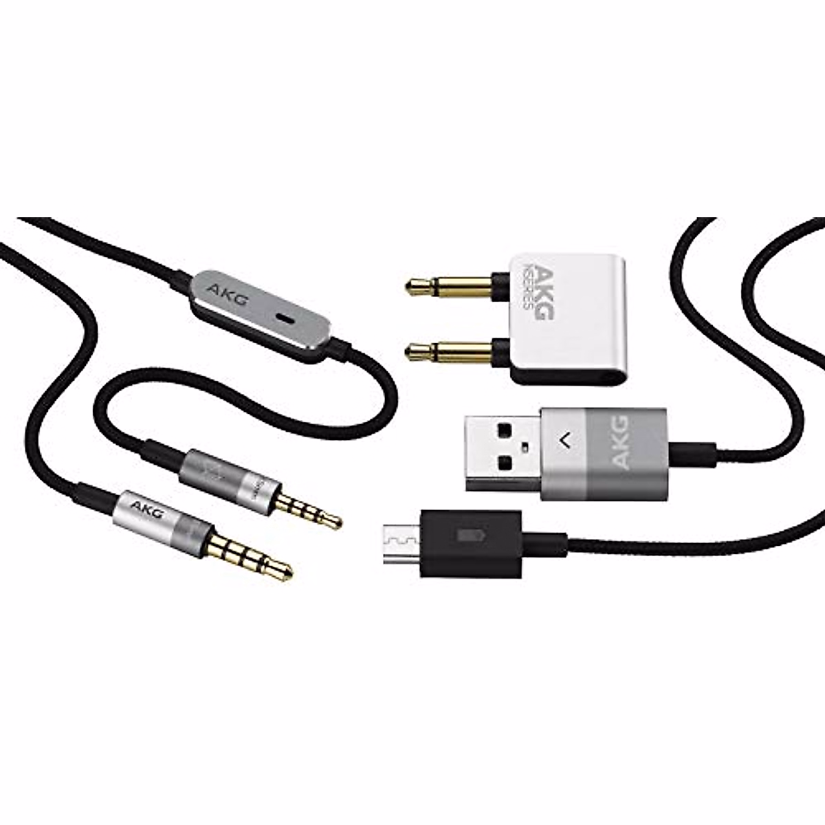 Samsung AKG N700NC Over-Ear Foldable Wireless Bluetooth Headphones, Active Noise Cancelling Headphones - Silver (US Version)