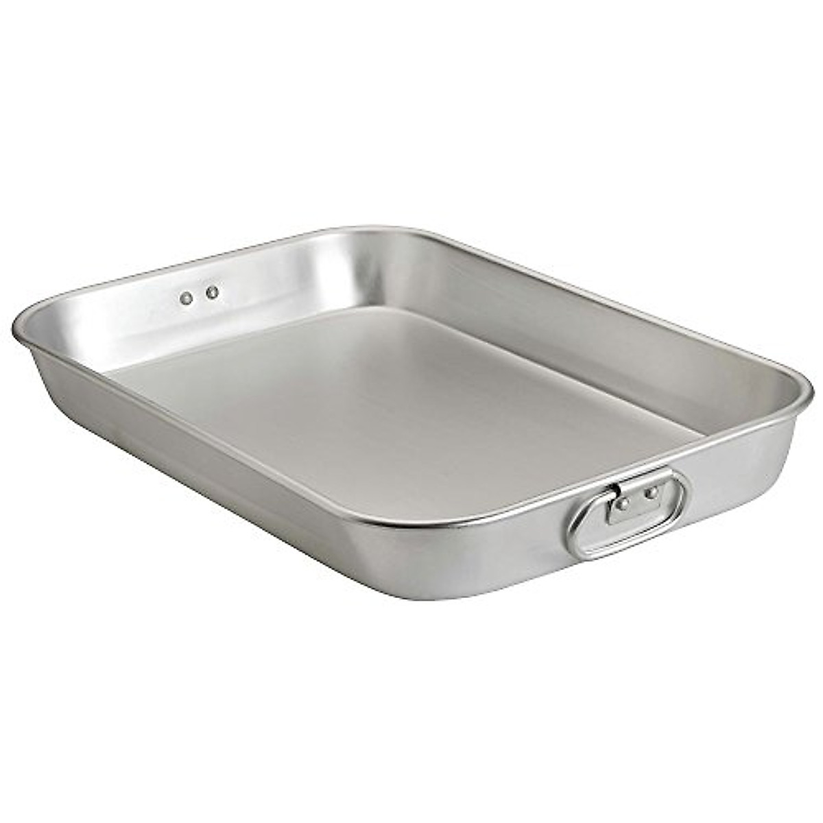 Browne Aluminum Roasting Pan with Handles - 18"L x 12"W x 2"H