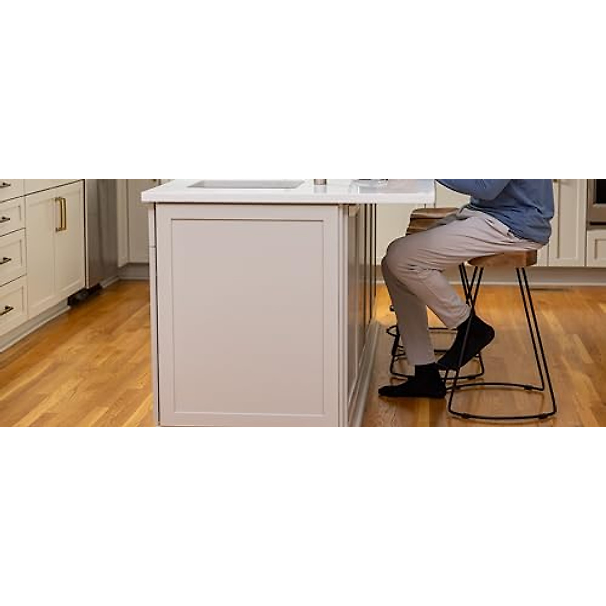 Dr. Scholl's Men's 4 Pack Diabetic and Circulatory Non Binding Ankle Casual Sock, Black, Shoe Size 7-12 US