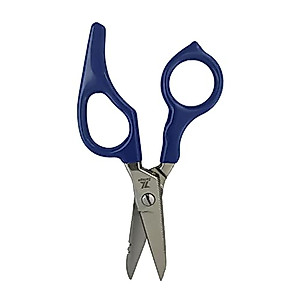 Zeluga 12-229 5in. Heavy Duty Stainless Steel Electician's Scissor with Ergonomic Handle