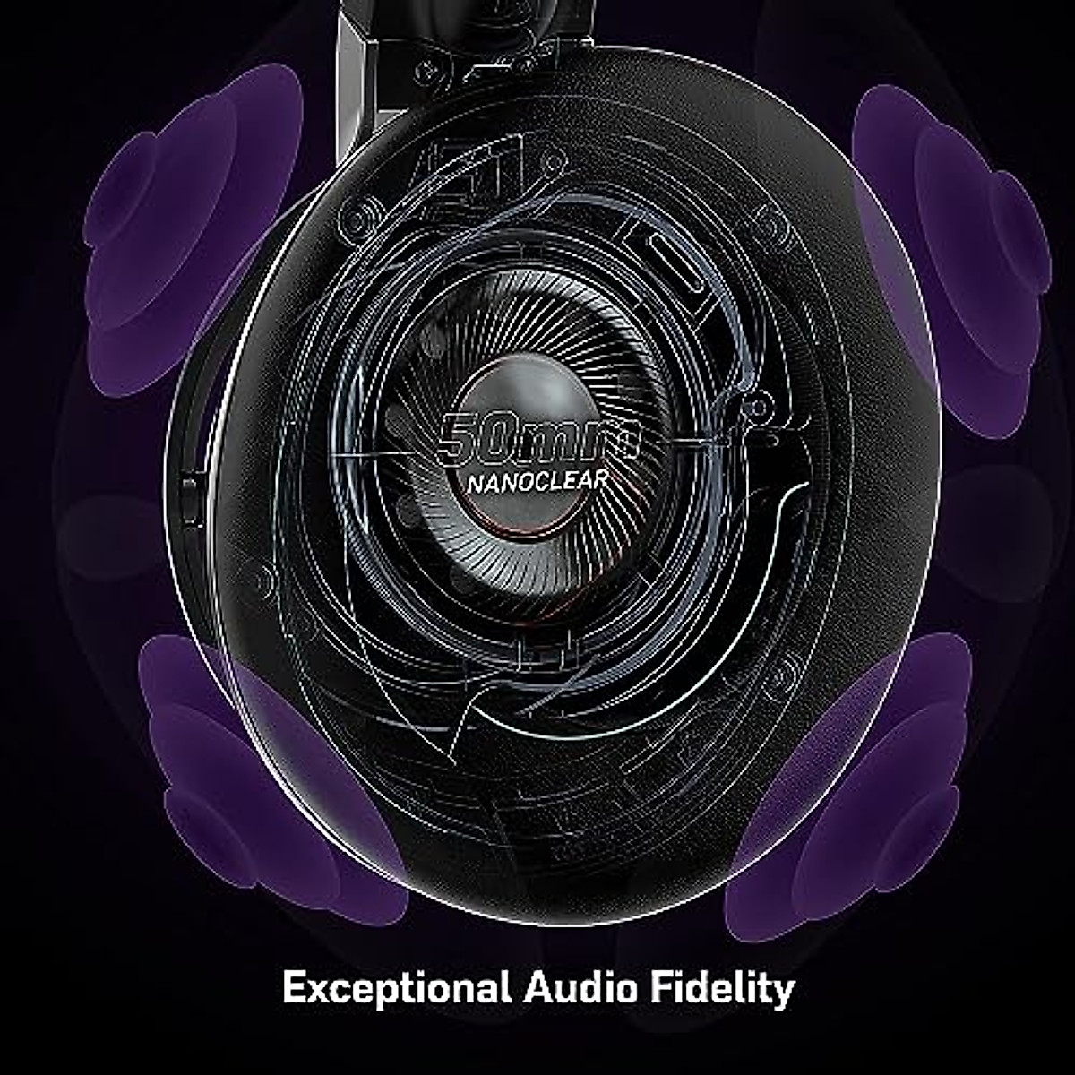 Turtle Beach Stealth Pro Multiplatform Wireless Noise-Cancelling Gaming Headset for Xbox Series X|S, Xbox One, PS5, PS4, PC, Mac, Mobile – Swappable Batteries – Black