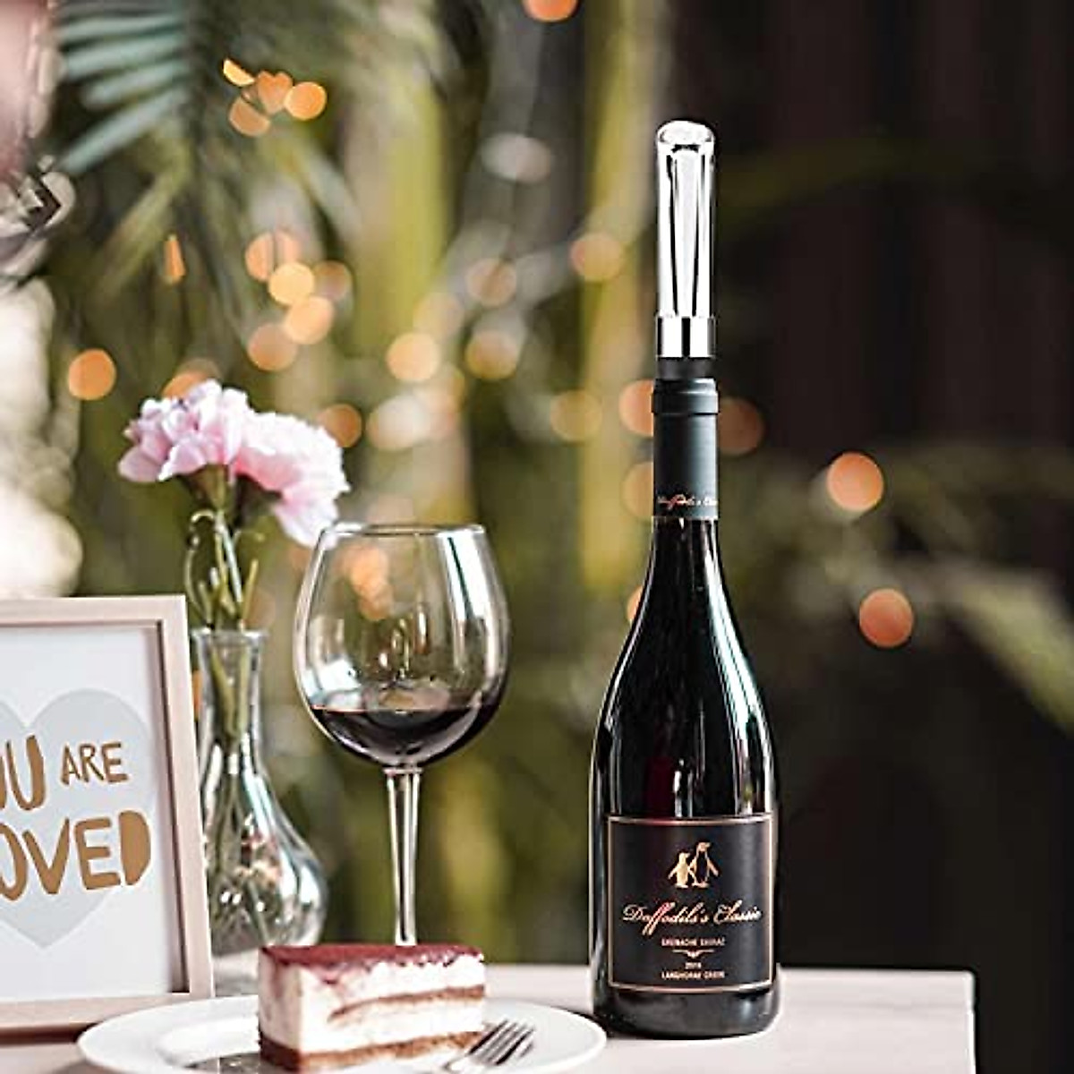 Wine Aerator Pourer - Gifts for Men Dad, Christmas Stocking Stuffers, Unique Gifts, Birthday Ideas for Wine Lover Boyfriend Husband Grandpa Presents