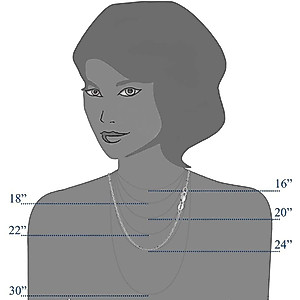 14k SOLID Yellow or White Gold 1.5mm Shiny Diamond Cut Cable Link Chain Necklace for Pendants and Charms with Lobster-Claw Clasp (16", 18", 20", 22", 24" or 30 inch)