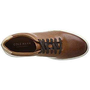 Cole Haan Men's Grandpro Rally Sneaker, British Tan/Ivory, 12