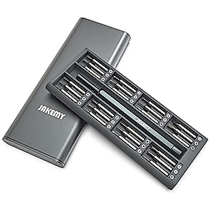 Precision Screwdriver Set 49 PCS Small Magnetic Bits Exquisite Tools Pentalobe Slotted Phillips Hex Torx Electronics Repair Kit for iPhone iPad Tablet Xbox