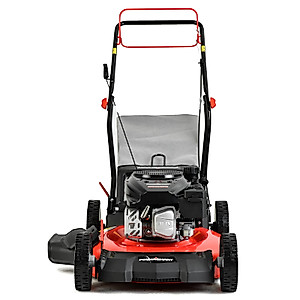 PowerSmart Gas Lawn Mower 21-Inch Self Propelled with 170cc Engine 3-in-1 Walk Behind DB2321SR