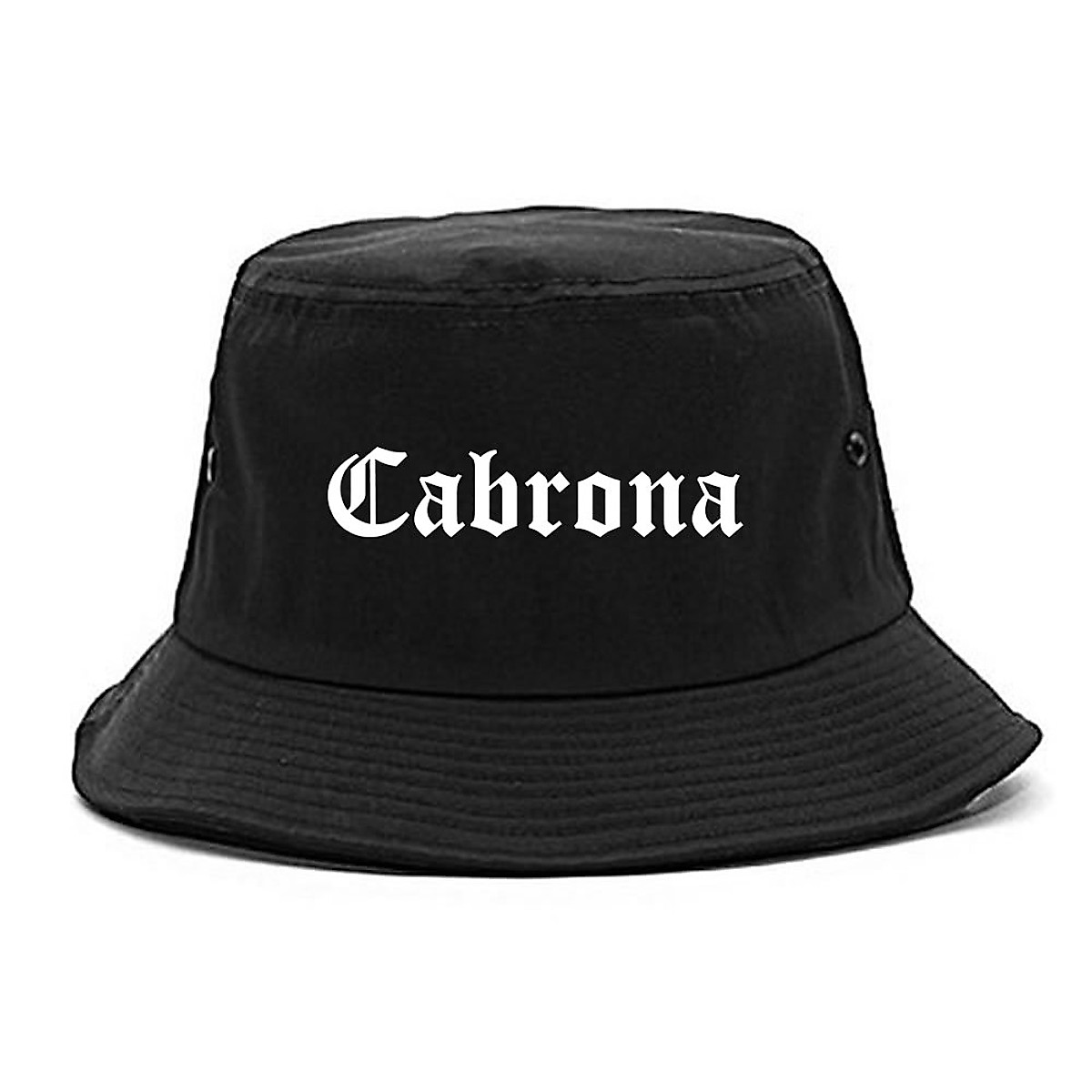 Kings Of NY Cabrona Spanish Mens Bucket Hat Black