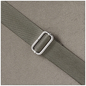 Baggallini Womens Urban Explorer Slim Crossbody, Sterling Shimmer, One Size US