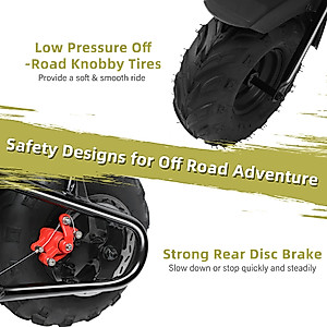 Oryxearth 105CC 4-Stroke Kids Dirt Bike, Gas Powered Off Road Mini Dirt Bike Pit Bike with Automatic Transmission and Pull Start for Kids