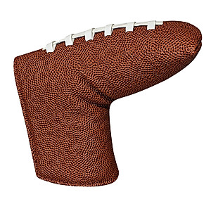 Foretra Football Laces Golf Putter Headcover Quality PU Leather Magnetic Closure for Blade Style Putters Scotty Cameron Odyssey Taylormade Ping