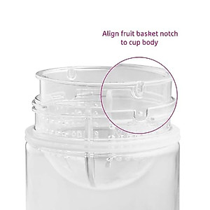 Munchkin® Miracle® 360 Fruit Infuser Toddler Sippy Cup, 14 Ounce, Red