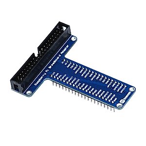 sb components Raspberry Pi Breadboard Adapter Development Raspberry Pi Expansion Board, GPIO Breakout Adapter Plate Breakout Mini for Raspberry Pi 4B/3B+/3B/2B/B+/A+/Zero and Zero W