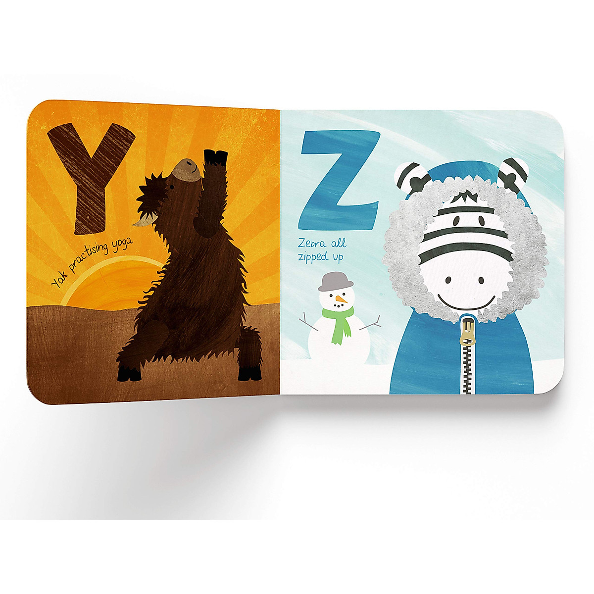 Animal ABC: Playful animals teach A to Z (Padded Board Book)