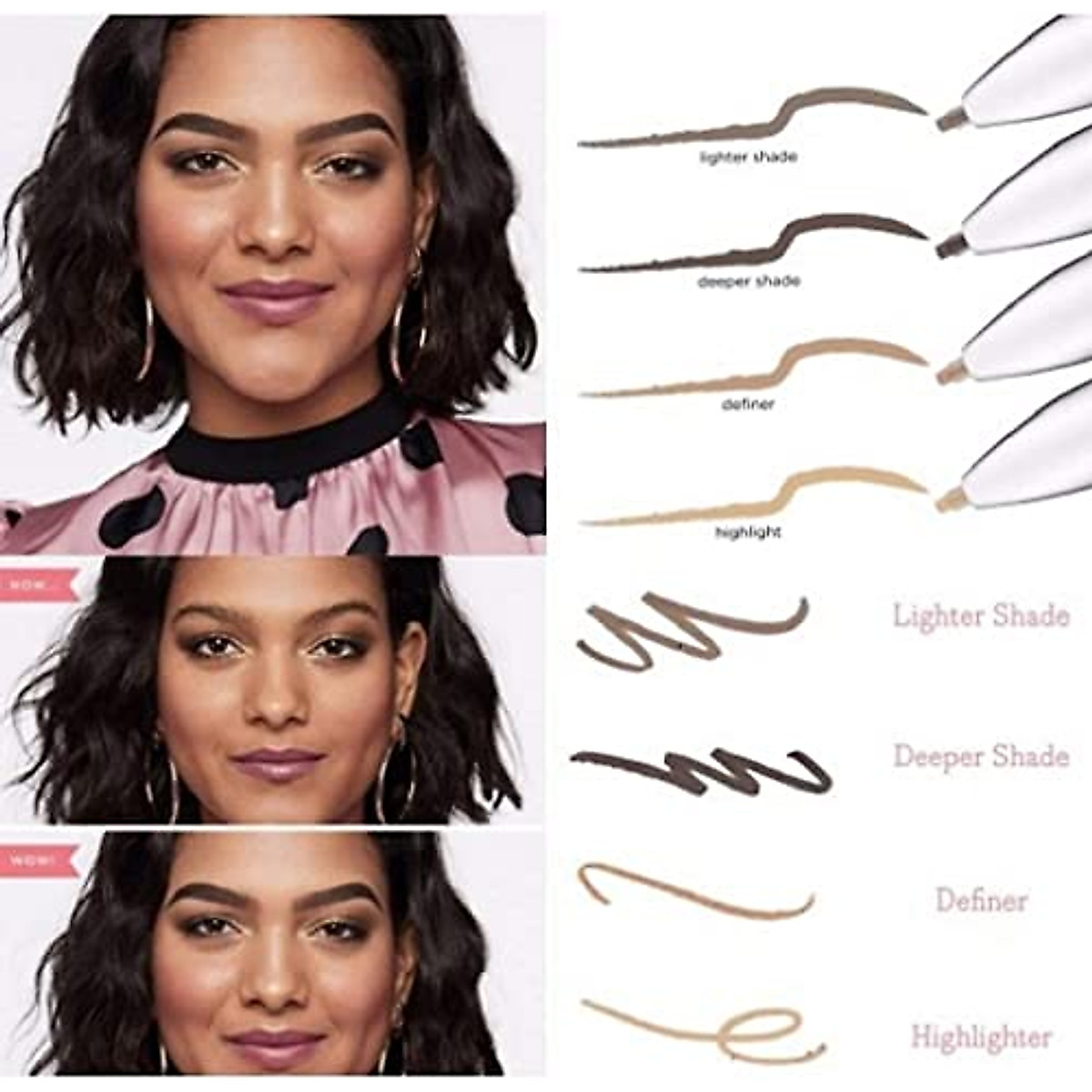 Benefit Brow Contour Pro 4-in-1 Defining & Highlighting Pencil Brown Medium