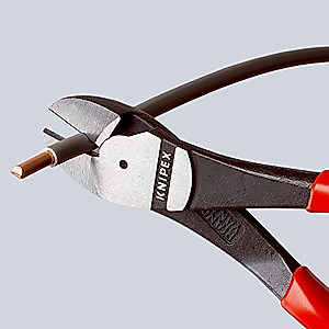 KNIPEX - KPX7402200 Tools - High Leverage Diagonal Cutters, Multi-Component (7402200) 8 inches