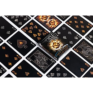 Bicycle Asteroid Playing Cards, Black
