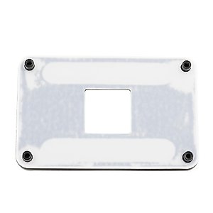 GENNEL Metal Motherboard Backplate, CPU Heatsink Bracket Radiator Base Cooler Mounting Backplane for AMD AM4