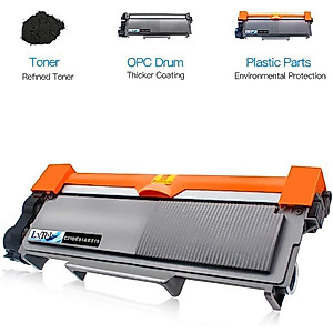 LxTek Compatible Toner Cartridge Replacement for Dell E310dw P7RMX PVTHG 593-BBKD E310 E514 E515 to use with E310dw, E515dw, E514dw, E515dn Printer, High Yield (Black, 4-Pack)