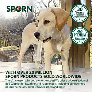 Sporn Marrow Milkies Chew Bones for Light Chewers, Milk Flavor Dog Chew Toys for Small Dogs, Made with Soft Thermoplastic Rubber Dog Dental Chew Toy, Gluten-Free & Non-Toxic, Small