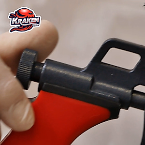 Kraken Bond PRO Spray Foam Gun - Professional Insulation for Window and Door Great Applicator for Caulking Sealing | Metal Body Covered Fully Teflon PTFE Nonstick | Foam&Cleaner NOT Included