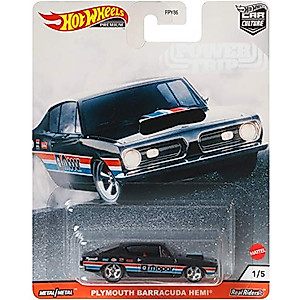 Hot Wheels '68 Hemi Barracuda Vehicle Premium Collection of Car Culture Favorites