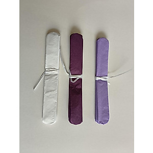 Tissue Paper Pom Poms 22 Pcs Purple,Lavender,White Paper Flower Ball for Birthday Bachelorette Wedding Baby Bridal Shower Party Decoration by BRT Bearingshui