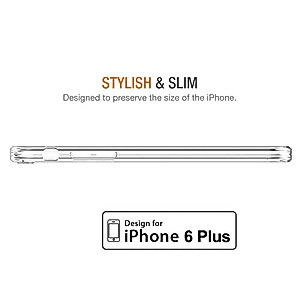 Shamo's Soft TPU Clear Case for iPhone 6/6s - Elevate Style and Protection with Premium Quality, Transparent Design, Shock Absorption, and Easy Installation