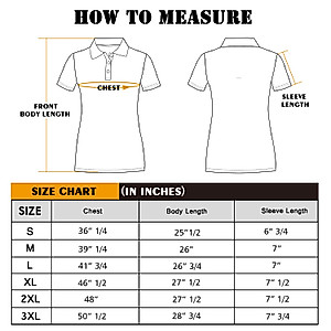 MOHEEN Women's Short Sleeve Polo Shirts Moisture Wicking Performance Athletic Golf Polo (White,XL)