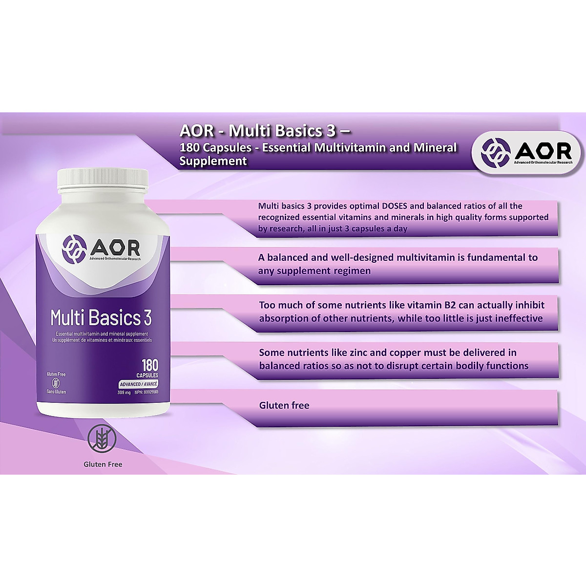 AOR Multi Basics-3, 180 CT
