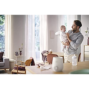 Philips Avent Fast Baby Bottle Warmer with Smart Temperature Control and Automatic Shut-Off, SCF358/00