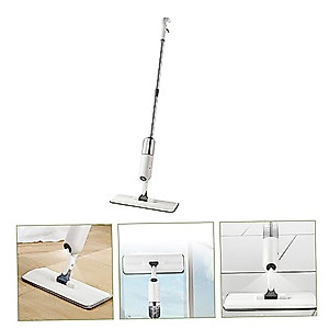 JEWEDECO 1 Set Spray Mop Microfiber Broom Jalador De Agua para Piso Microfiber Cleaner Floor Squeegee Broom Graffiti Mop Water Scraper Office Mop Home Cleaning Tool Water Spray Mop Flat Pp