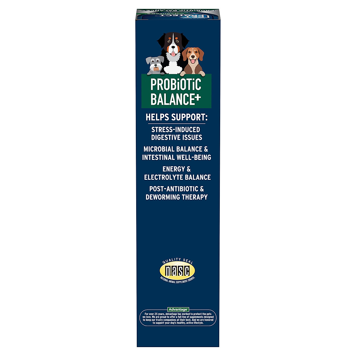 Bundle of K9 Advantix II XL Dog| Dogs Over 55 lbs. 6-Mo Supply + Pet Protect Probiotic Balance+ Dog Supplement Oral Gel 32g