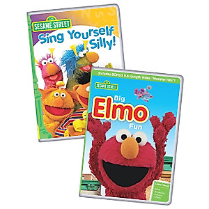 Sesame Street Double Feature: Big Elmo Fun / Sing Yourself Silly! [DVD]
